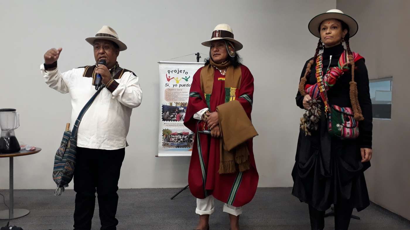 Comunidade boliviana compartilha seus saberes na BSP - Biblioteca de ...